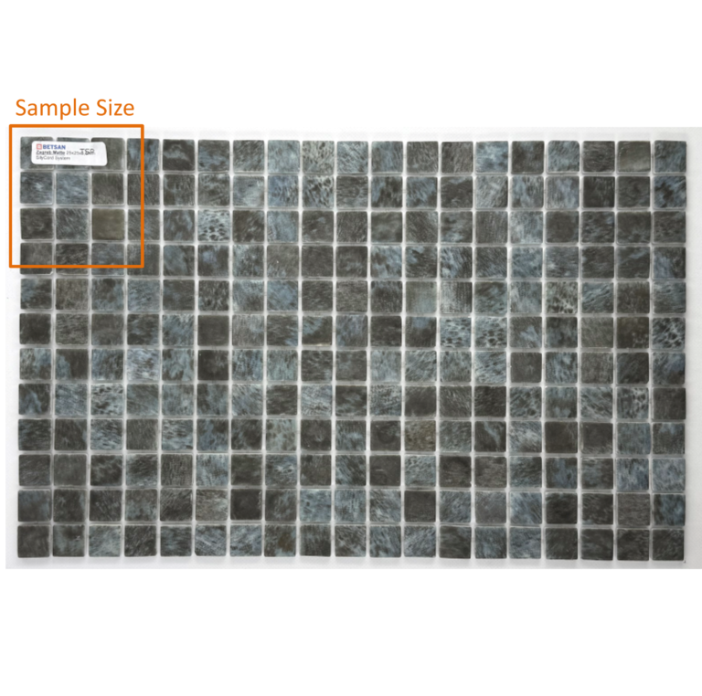 Betsan Zagreb Matte Glass Mosaic 25mm x 25mm (SAMPLE) | tsptrims.com.au