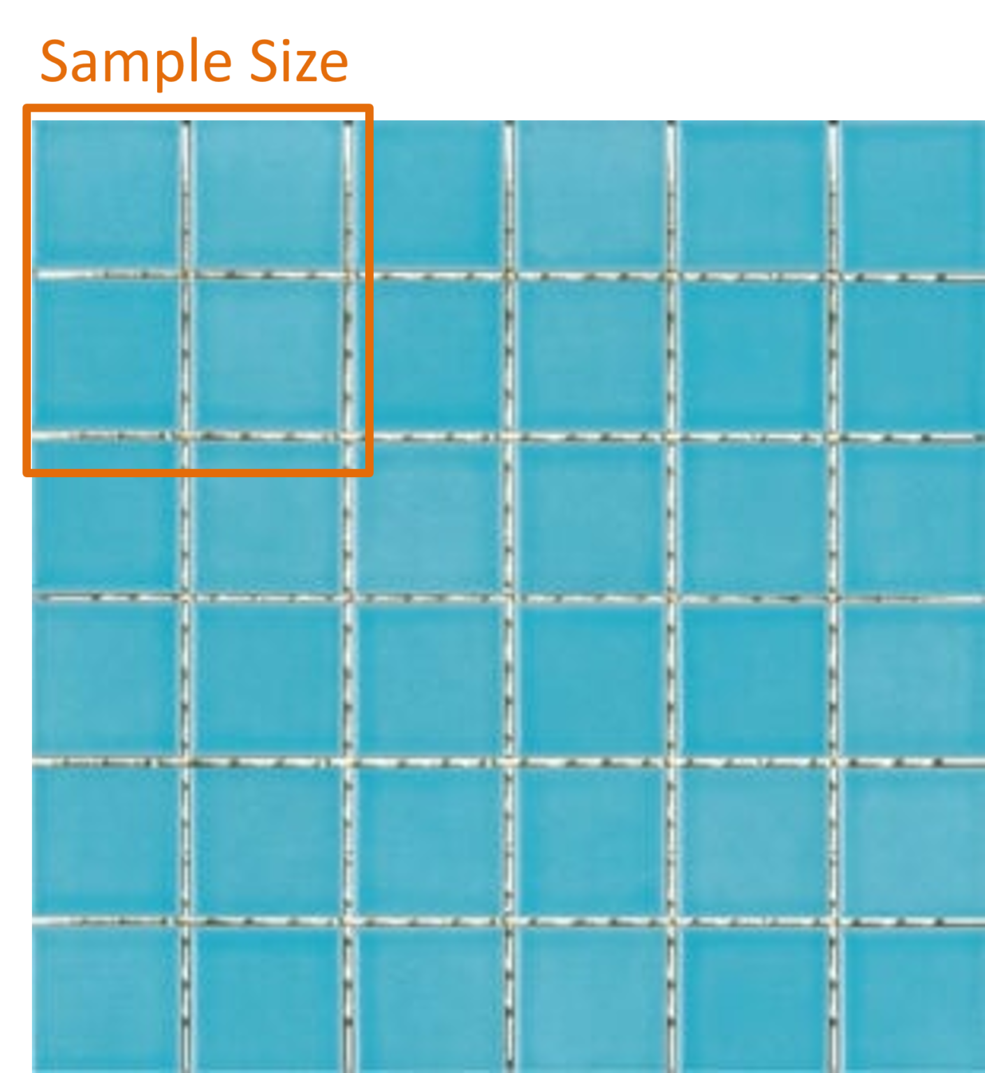 Cotto Sky Blue Gloss 47mm x 47mm (SAMPLE) | tsptrims.com.au